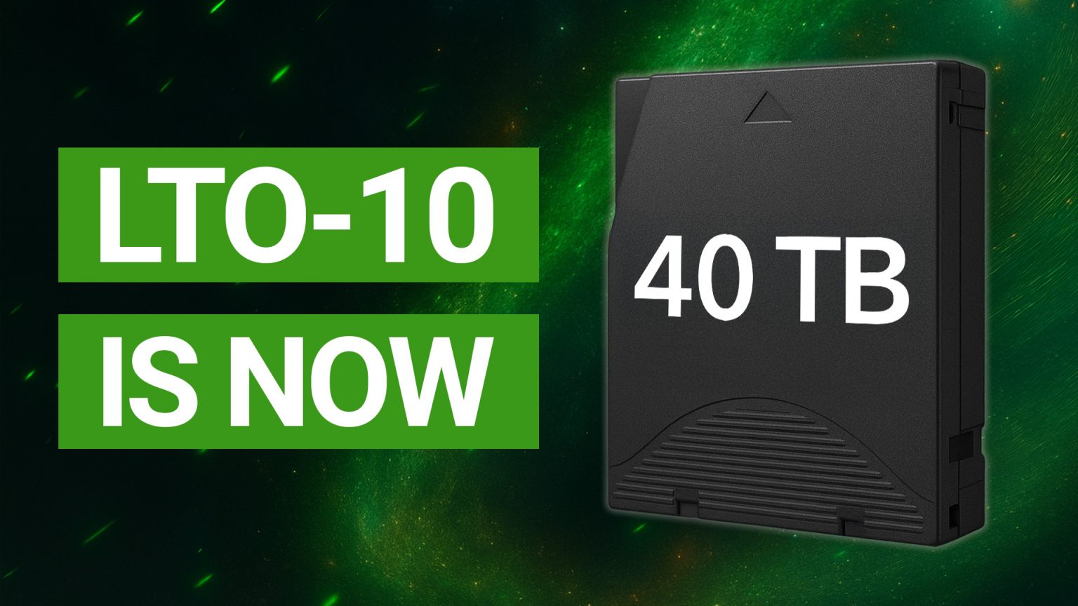 LTO-10 Reaches 40 TB: Capacity Jump Without Drive Upgrades - Symply